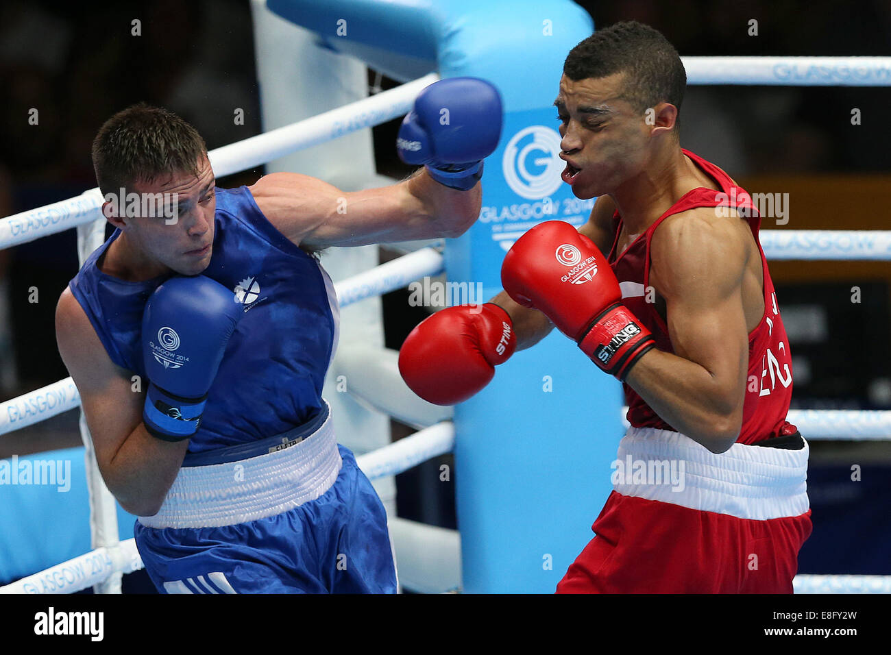 Josh Taylor (SCO) (Blue) beats Samuel Maxwell (ENG) (Red) - Semi Final ...