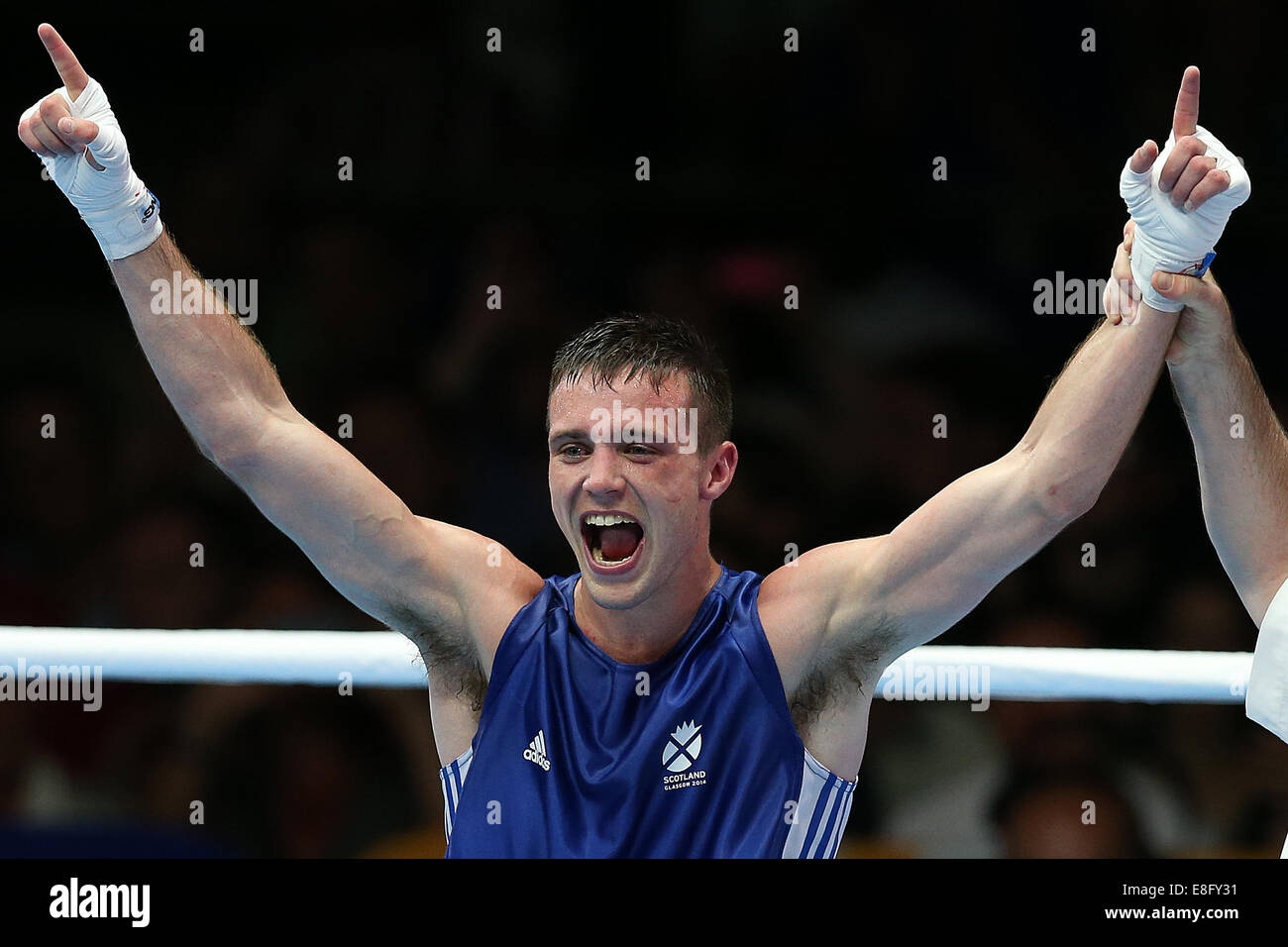 Josh Taylor (SCO) (Blue) beats Samuel Maxwell (ENG) (Red) - Semi Final ...