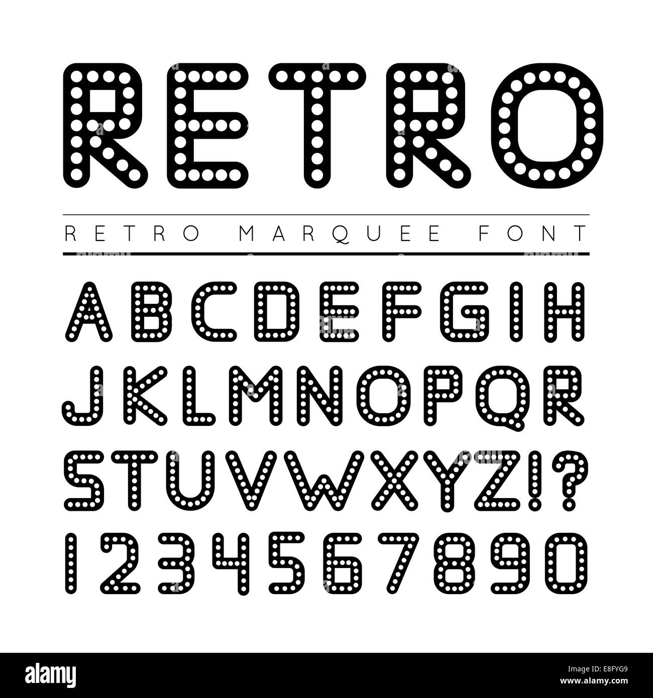 Broadway Marquee Font