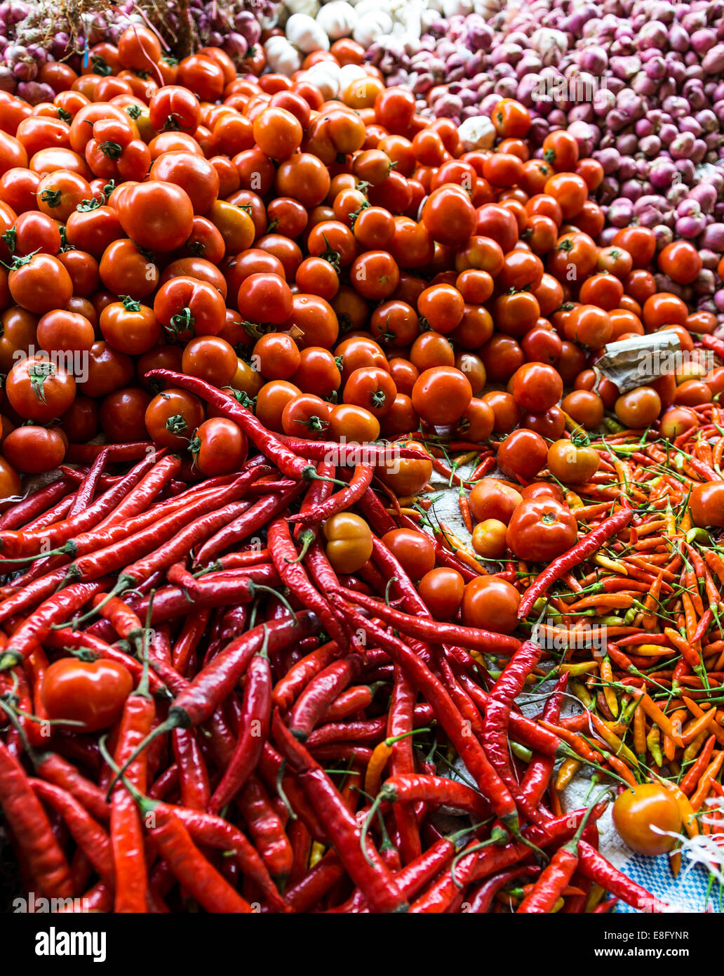 local spices in the local market Stock Photo - Alamy