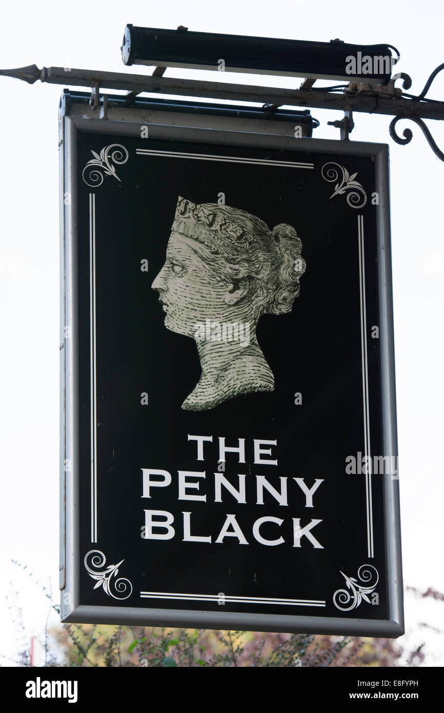 Penny black hi-res stock photography and images - Alamy