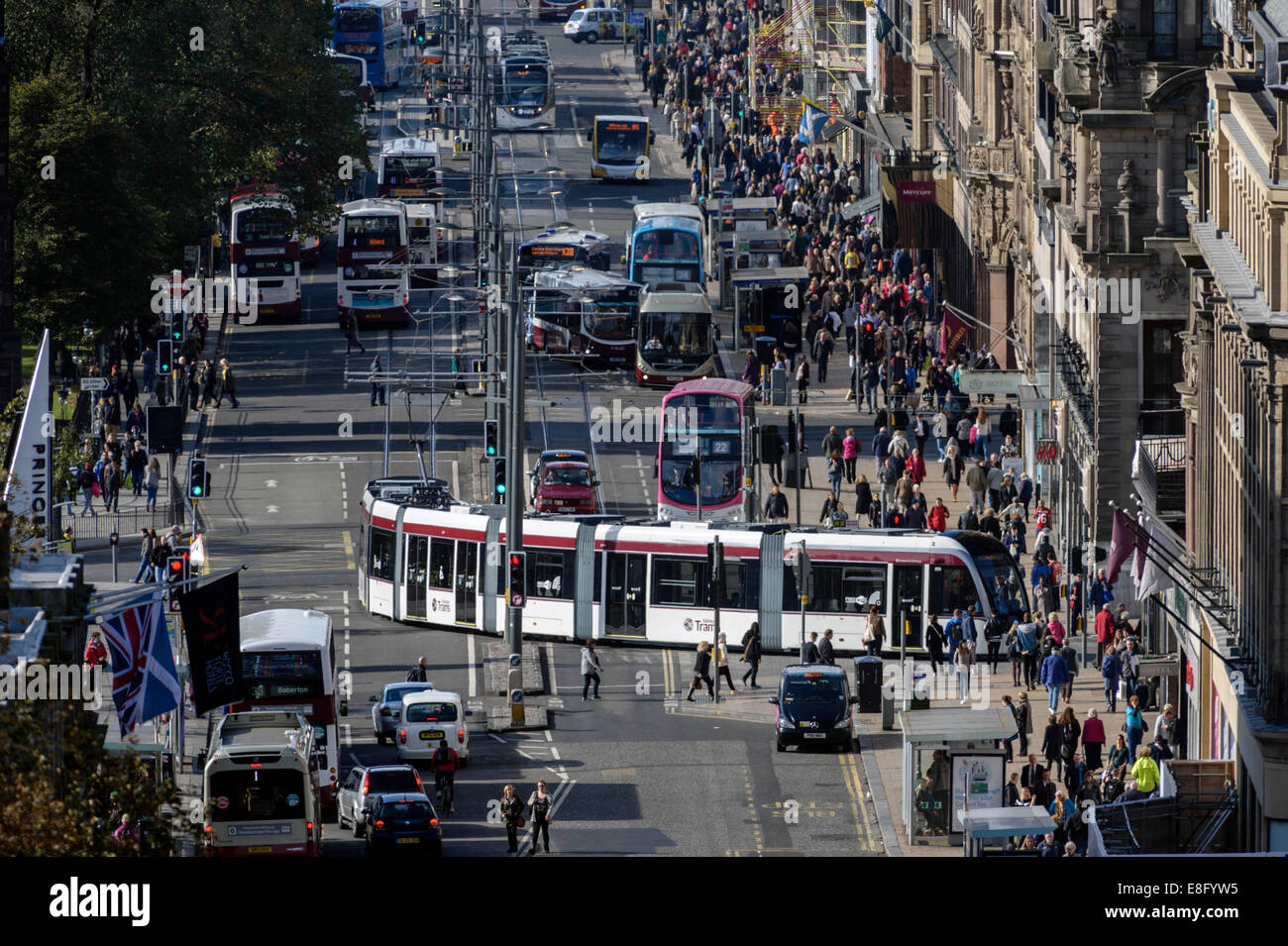 News Scotland Trams High Resolution Stock Photography and Images - Alamy
