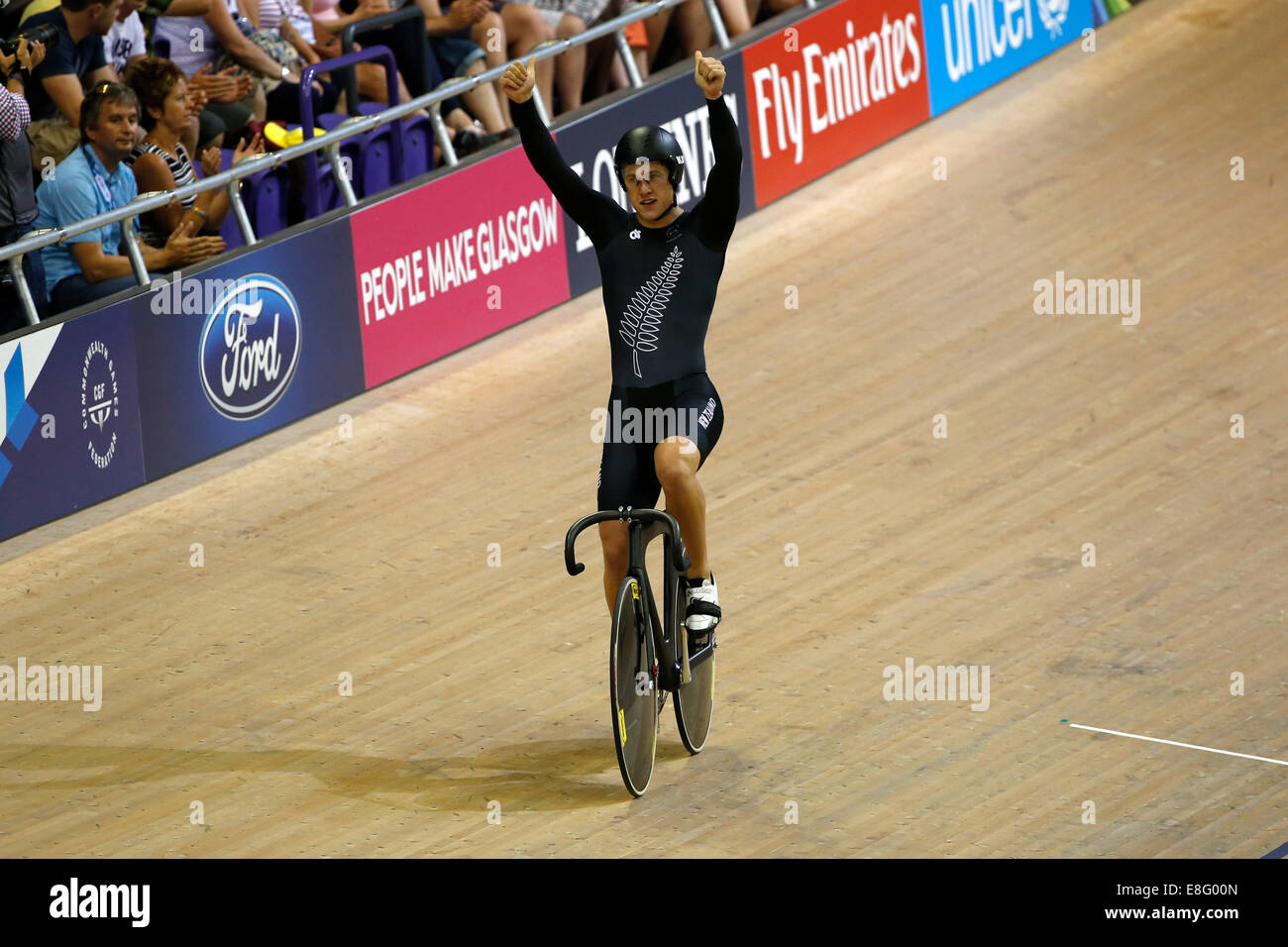 New Zealand celebrate victory. Sam Webster, Ethan Mitchell and Eddie ...