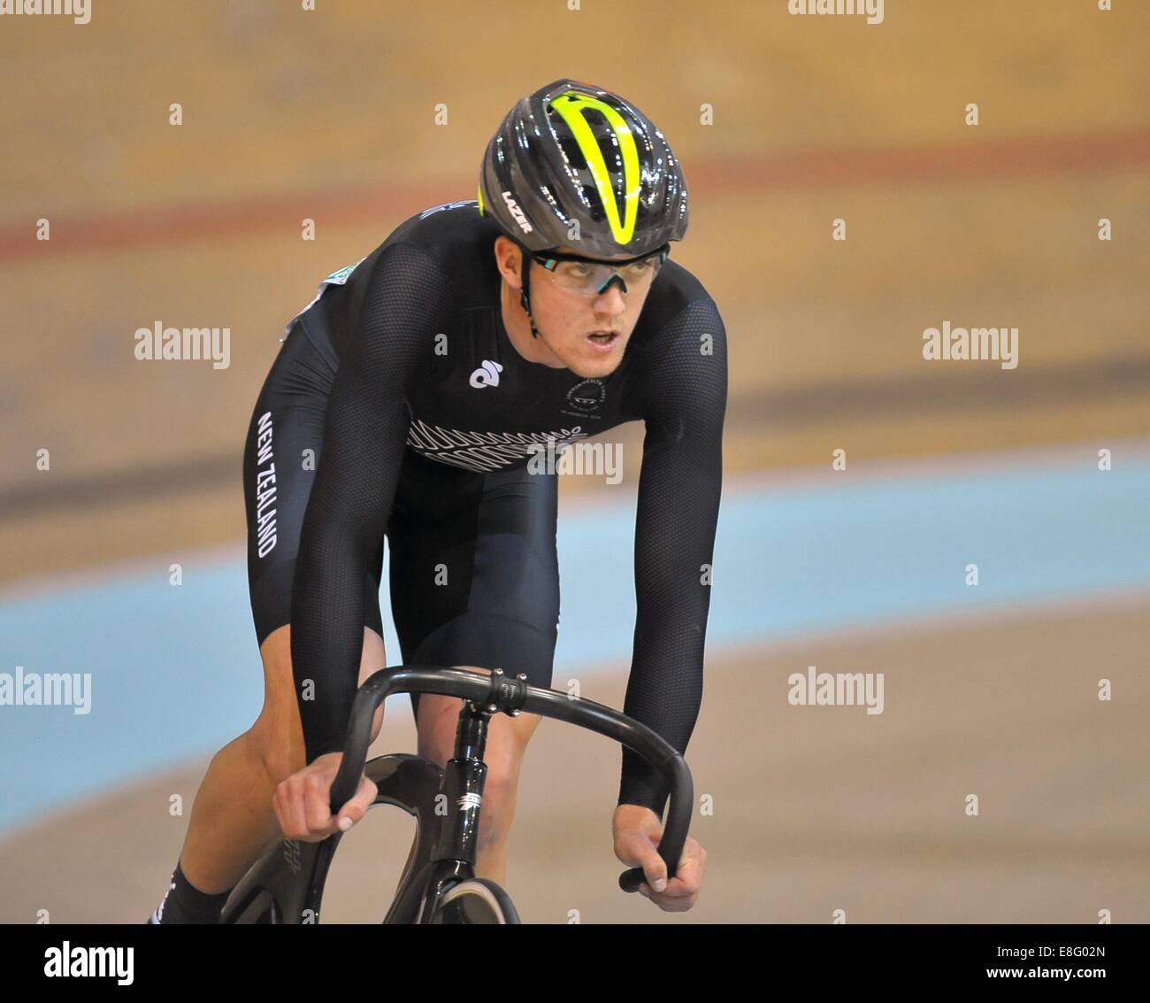 Thomas Scully (NZL). Mens 40Km points race. Track Cycling - Sir Chris ...