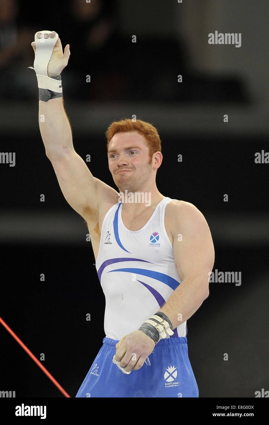 Daniel Purvis (SCO). Parallel Bars. Mens all round gymnastics - The SSE ...