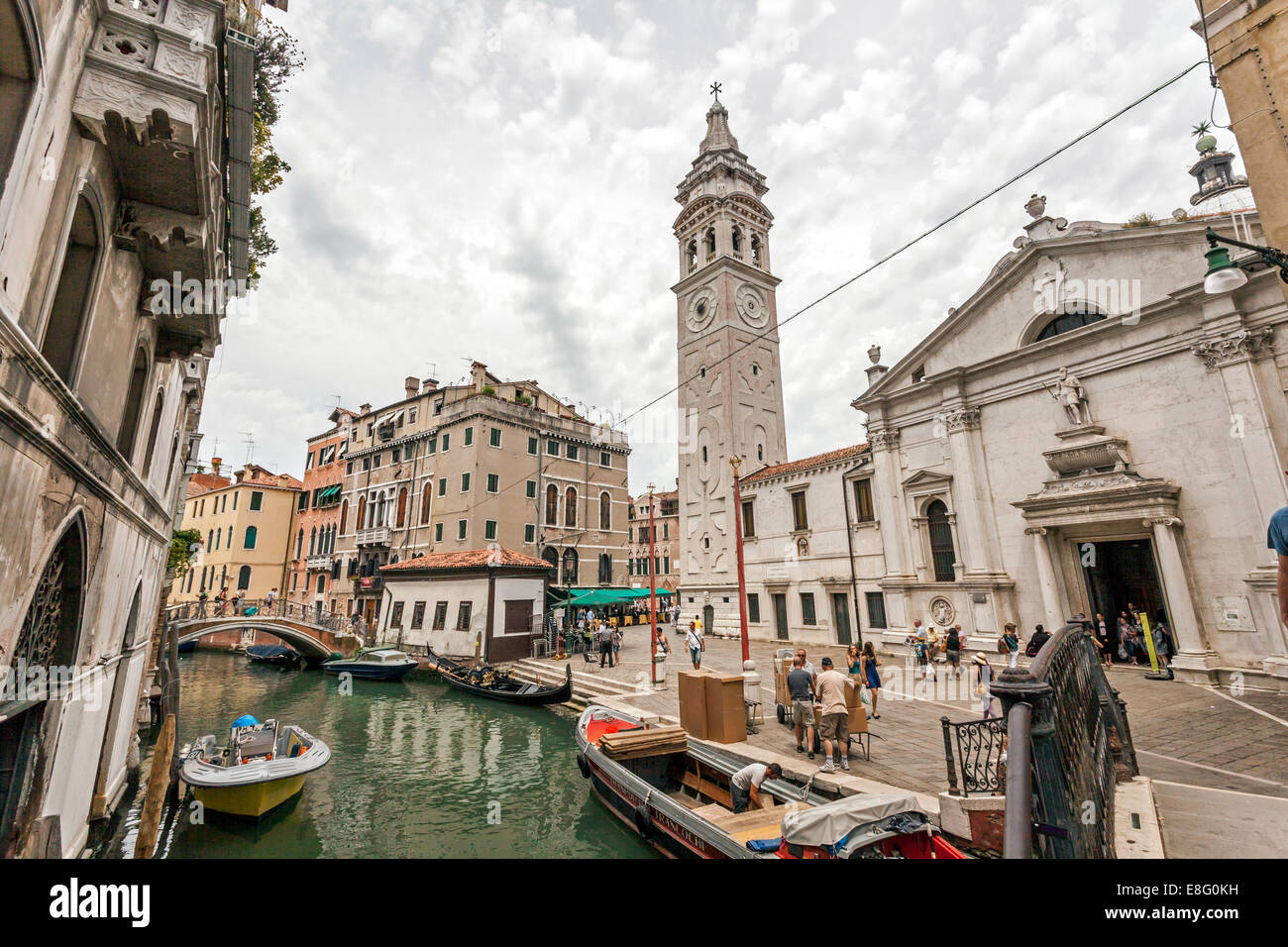 Santa maria formosa bell tower hi-res stock photography and images - Alamy