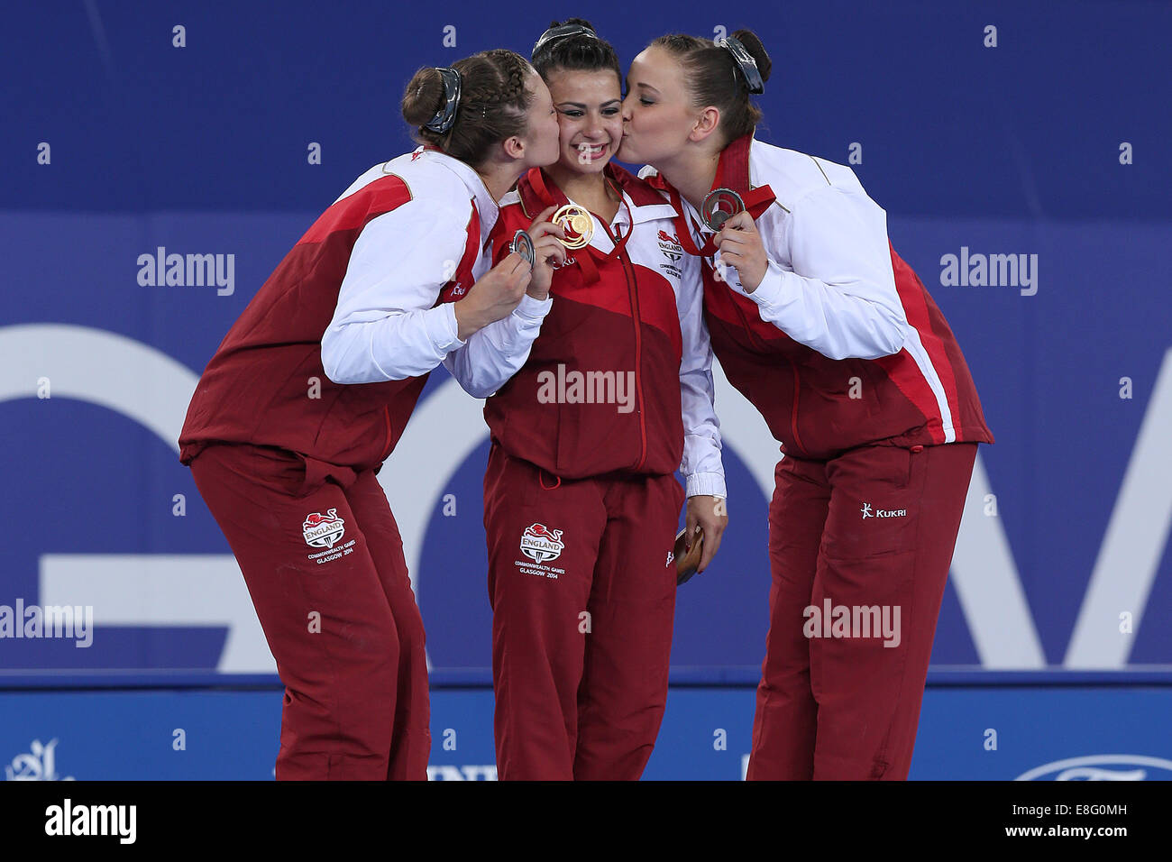 Claudia Fragapane (ENG) Gold Medal, Ruby Harrold (ENG) Silver Medal ...