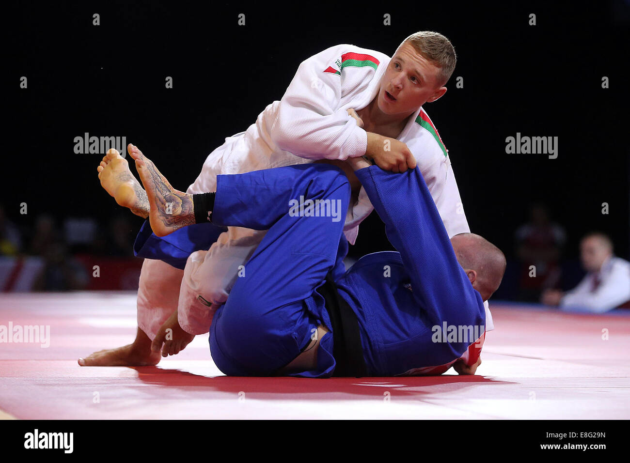 Wal wales white cwg secc mens judo 73kg hi-res stock photography and ...