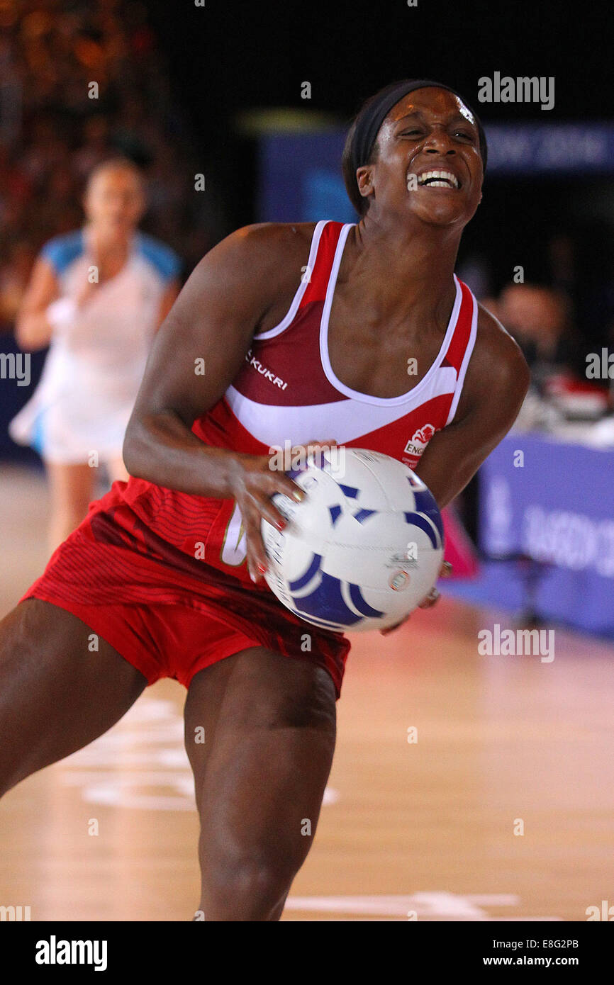 Sasha Corbin (ENG) in action - Semi Final England v New Zealand ...