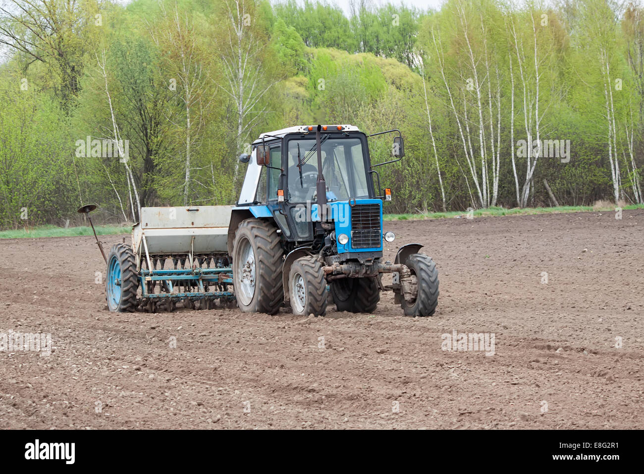 Old seeder hi-res stock photography and images - Alamy