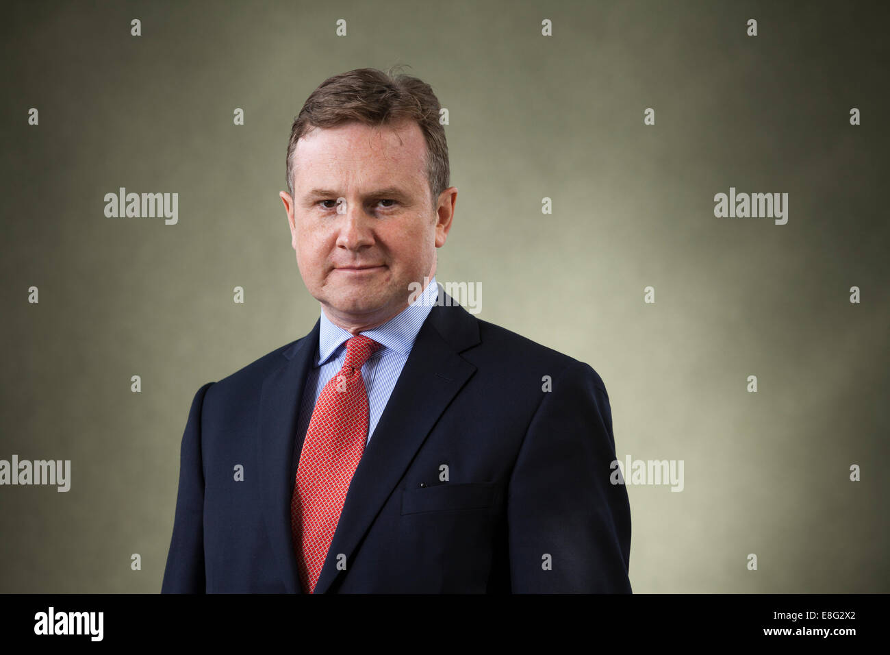 Iain Martin, journalist and author, at the Edinburgh International Book ...