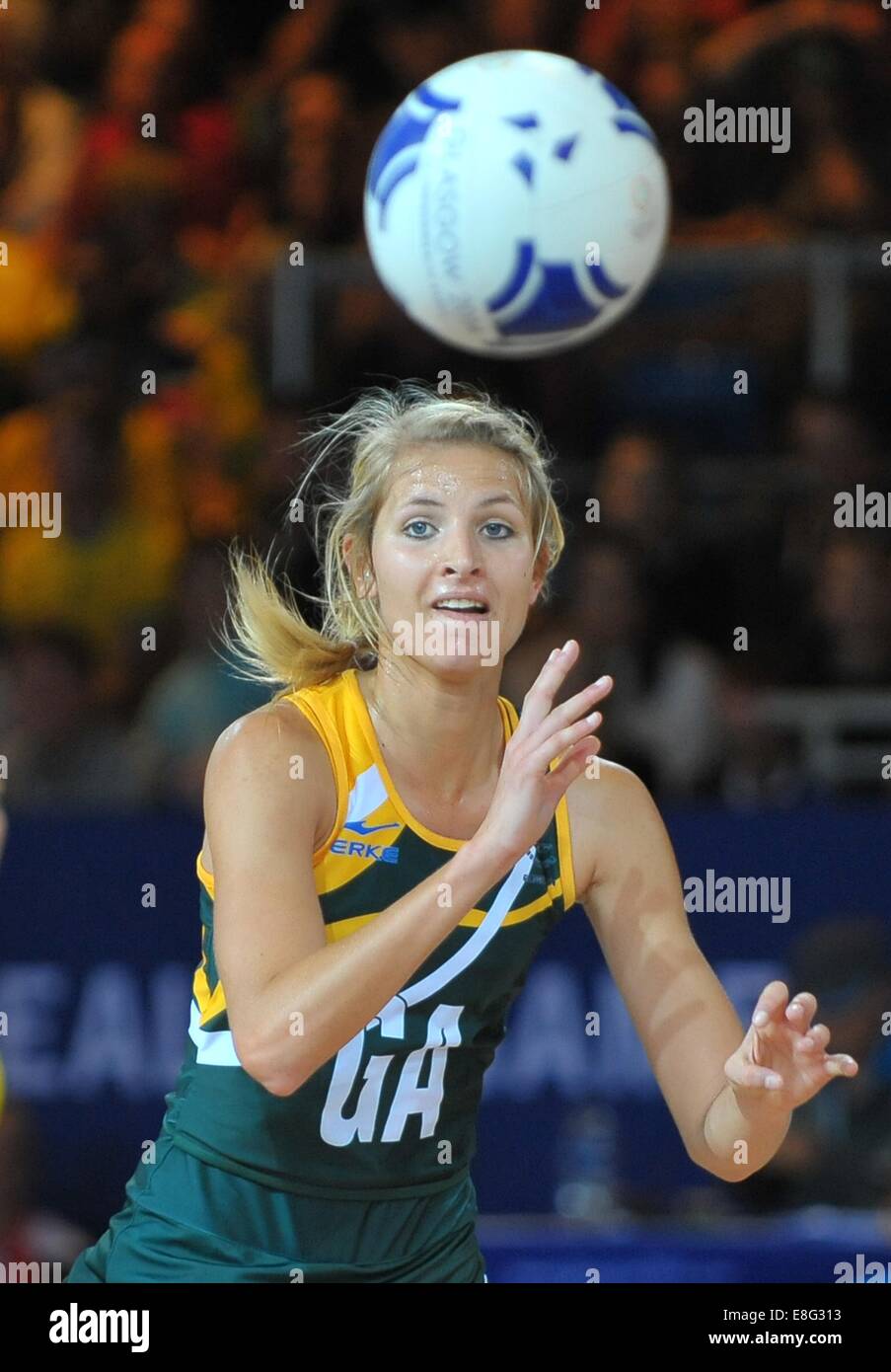 Melissa Myburgh (RSA). South Africa (RSA) v Australia (AUS). Netball ...