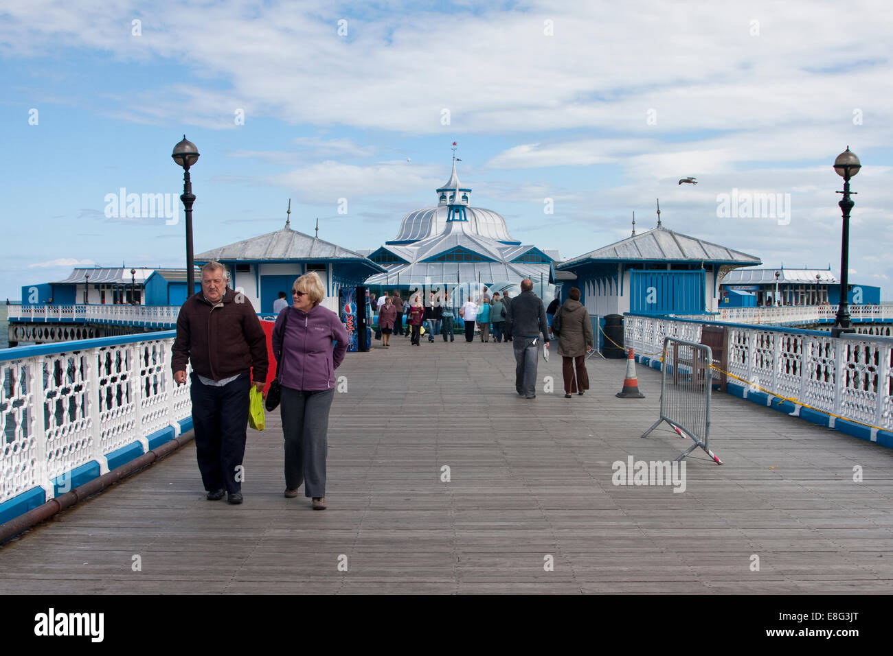 Llandudno Pier, North Wales Stock Photo - Alamy