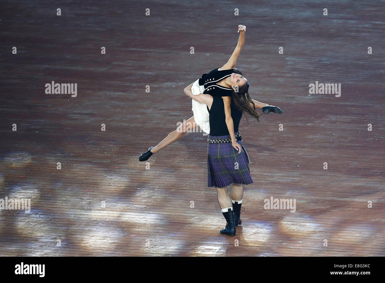 Sophie Martin and Christopher Harrison of the Scottish Ballet. Opening ...