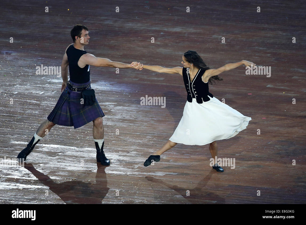 Sophie Martin and Christopher Harrison of the Scottish Ballet. Opening ...