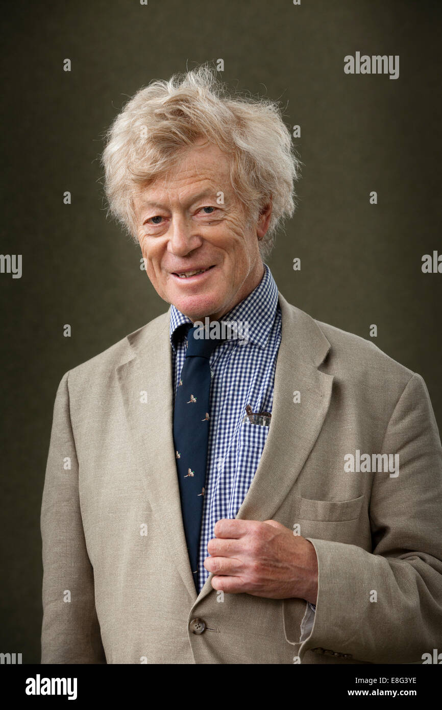 Roger Scruton, writer and philosopher, at the Edinburgh International ...