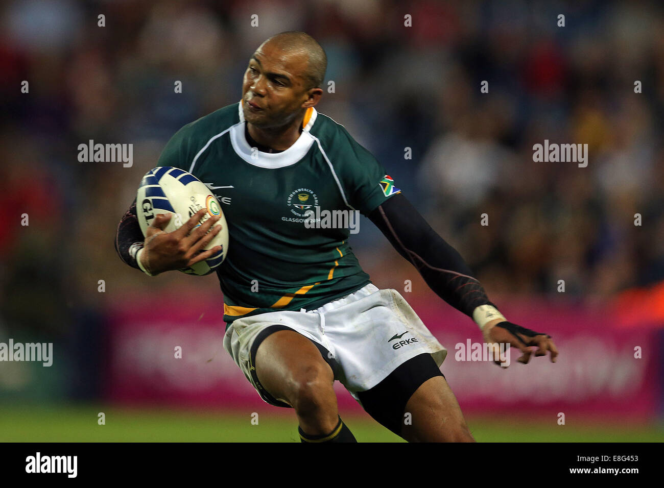 Cornal Hendricks (RSA) in action. South Africa v New Zealand - Rugby ...