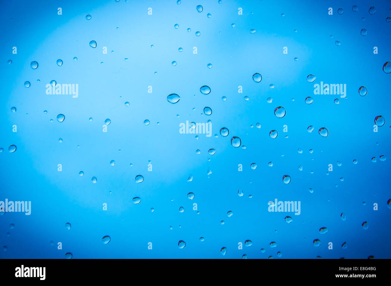 Transparent blue water drop hi-res stock photography and images - Alamy