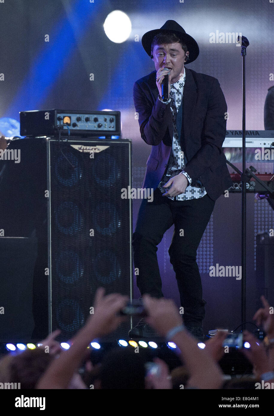 Hollywood, California, USA. 6th Oct, 2014. Jake Roche --- English rock ...