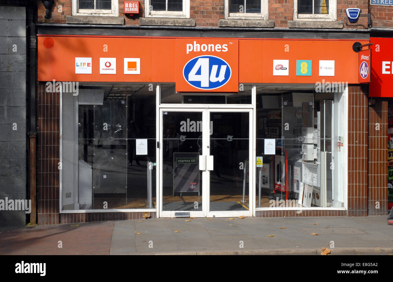 Phones 4u closed hi-res stock photography and images - Alamy