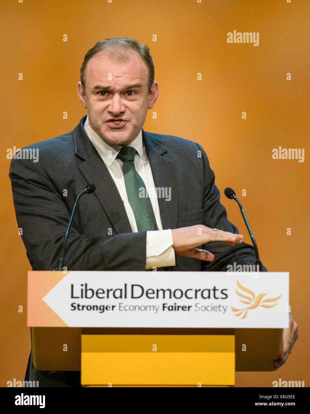 Ed davey speech hi-res stock photography and images - Alamy