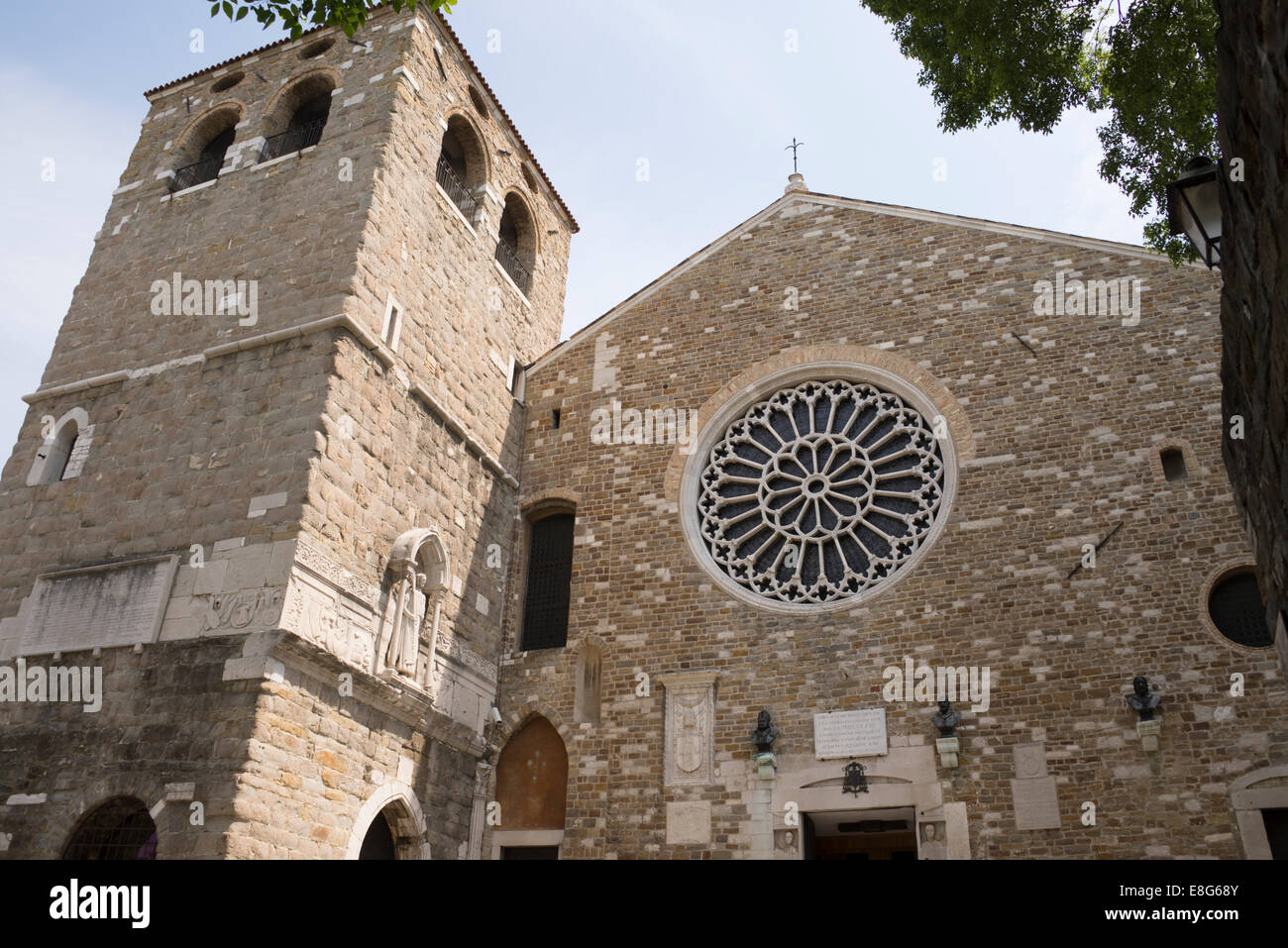 The Cathedral of Saint Justus (Cattedrale di San Giusto),Trieste, Italy ...