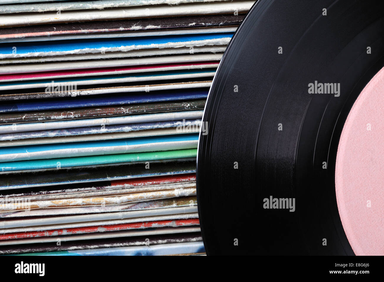 Vinyl Records High Resolution Stock Photography and Images - Alamy