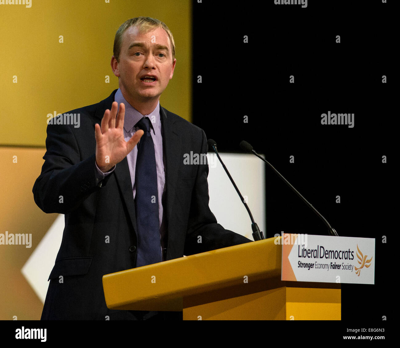 Tim Farron MP for the constituency of Westmorland and Lonsdale and ...