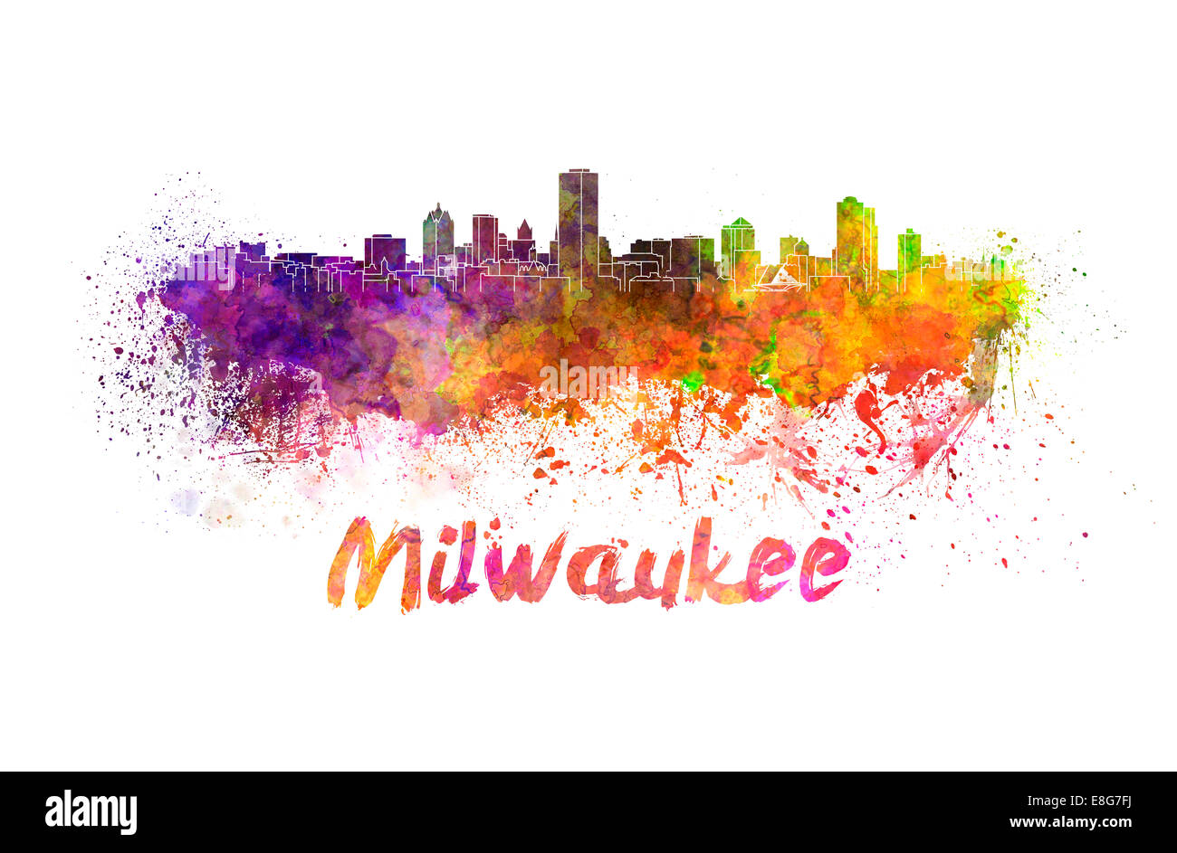 Milwaukee skyline hi-res stock photography and images - Alamy