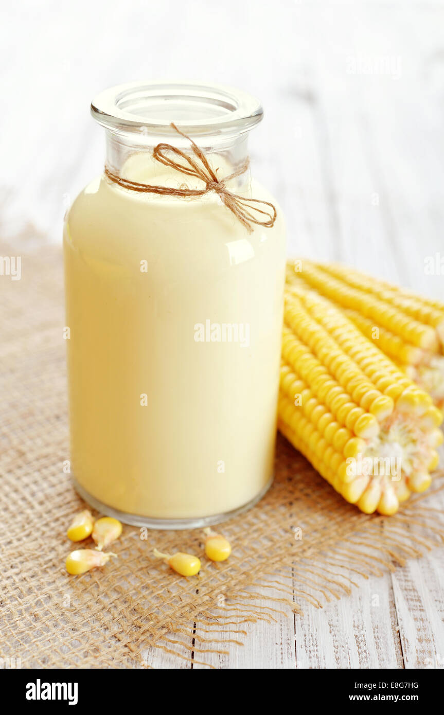 Fresh sweet corn juice hi-res stock photography and images - Alamy