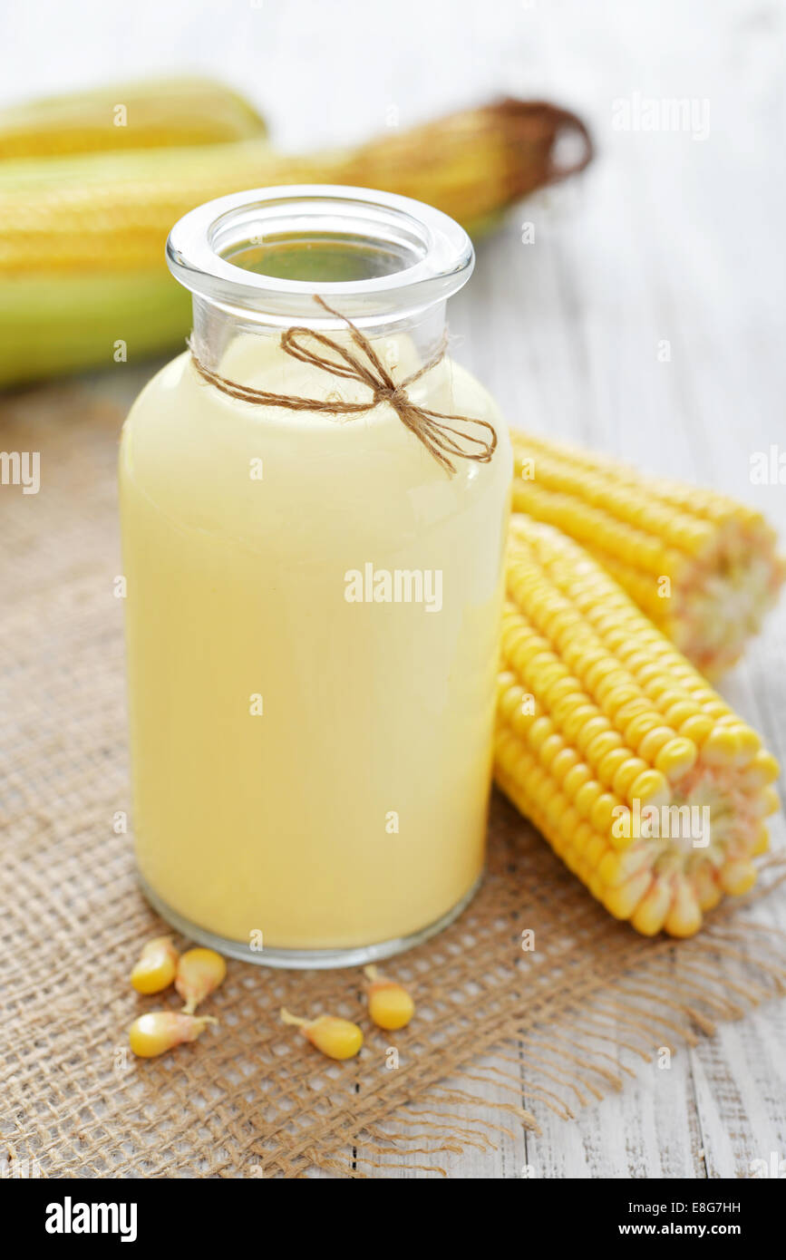 Fresh sweet corn juice hi-res stock photography and images - Alamy