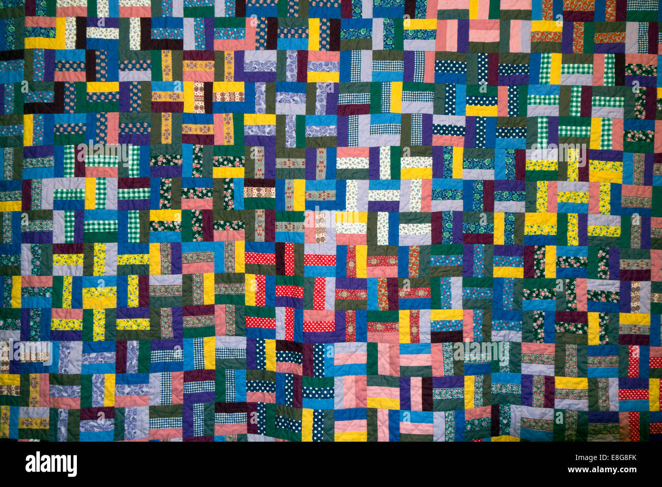 Large patchwork quilt hi-res stock photography and images - Alamy