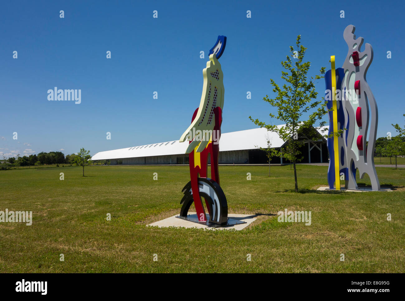 Parrish art museum in Water mill on Long Island Stock Photo - Alamy