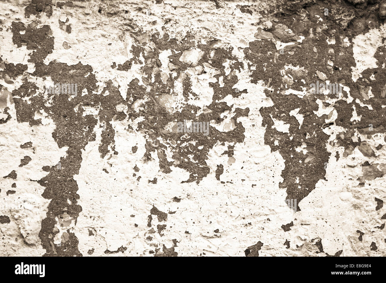 Grungy wall texture with paint and scuffed breakaway shot close-up ...