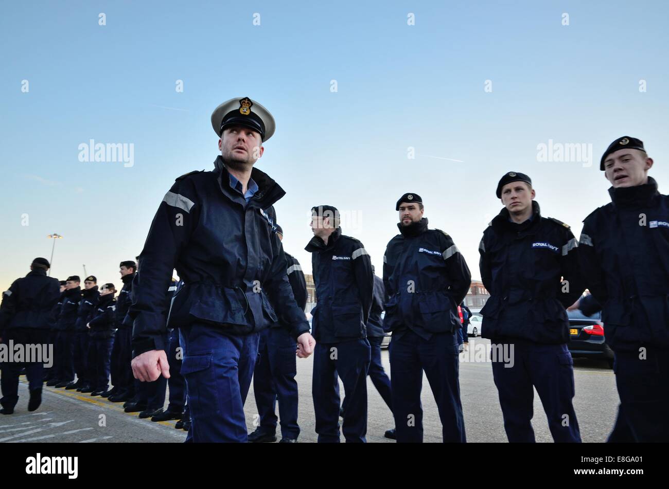 Royal navy uniform hi-res stock photography and images - Alamy