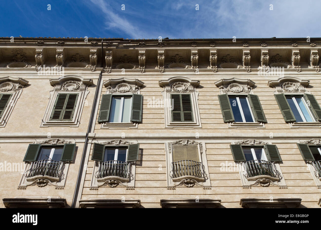 Old Building from Rome, Italy Stock Photo - Alamy