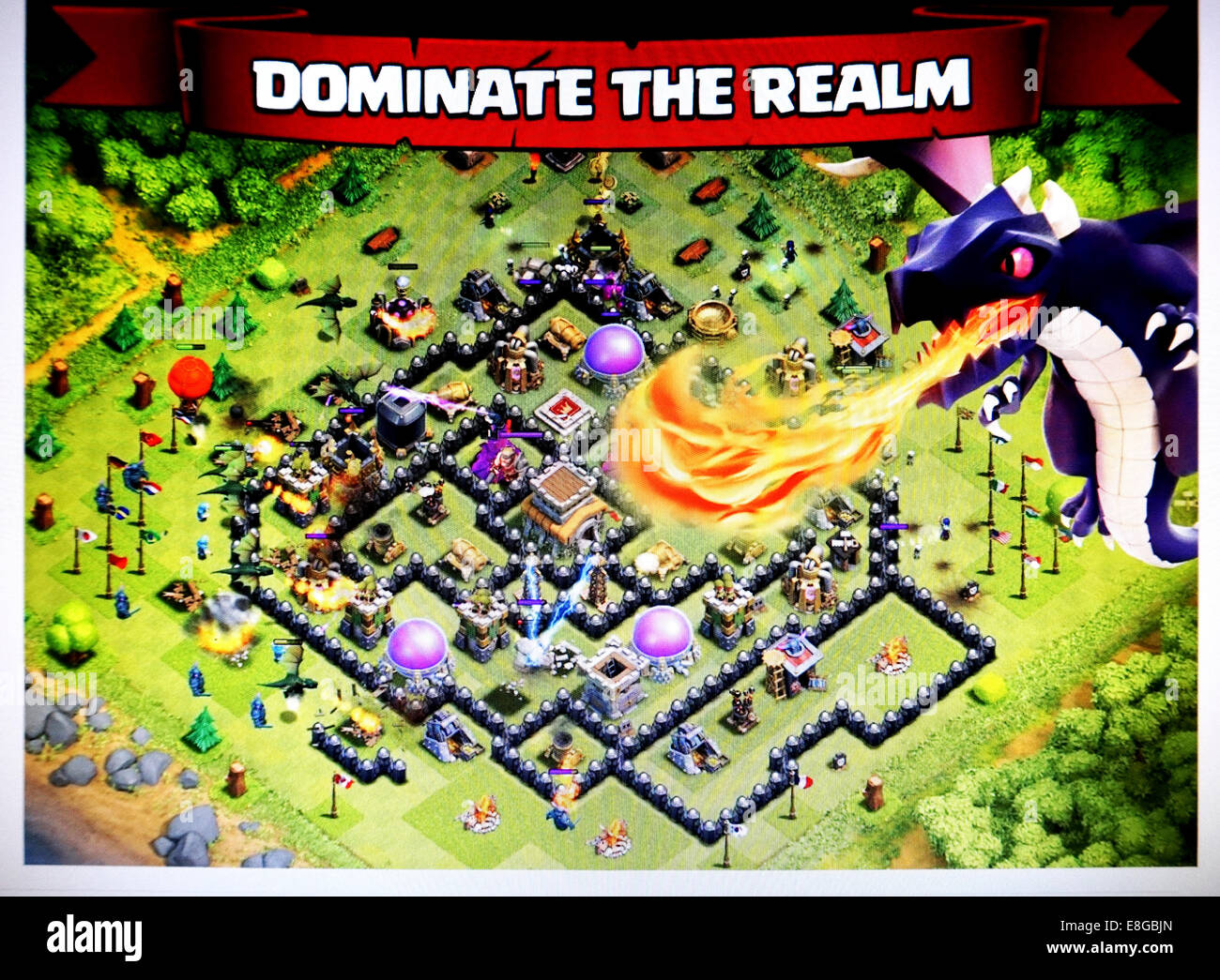 Clash of clans hi-res stock photography and images - Alamy
