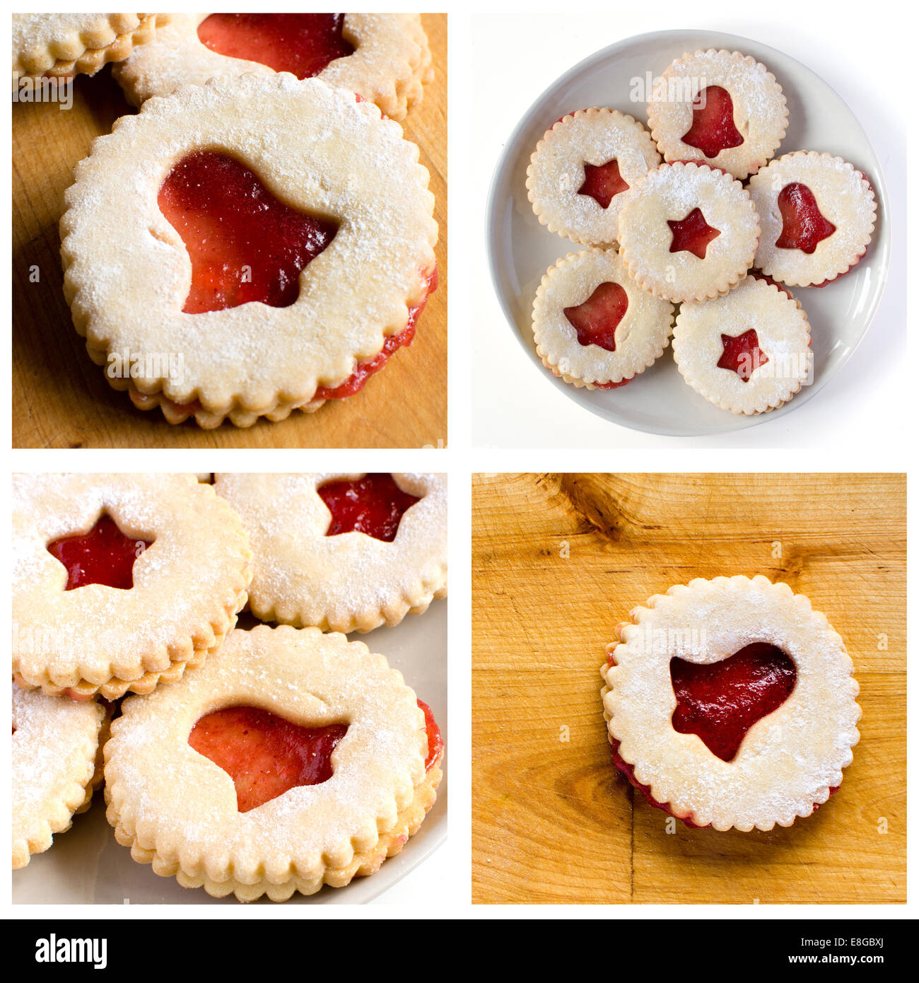 Top view traditional christmas Cut Out Stock Images & Pictures - Alamy