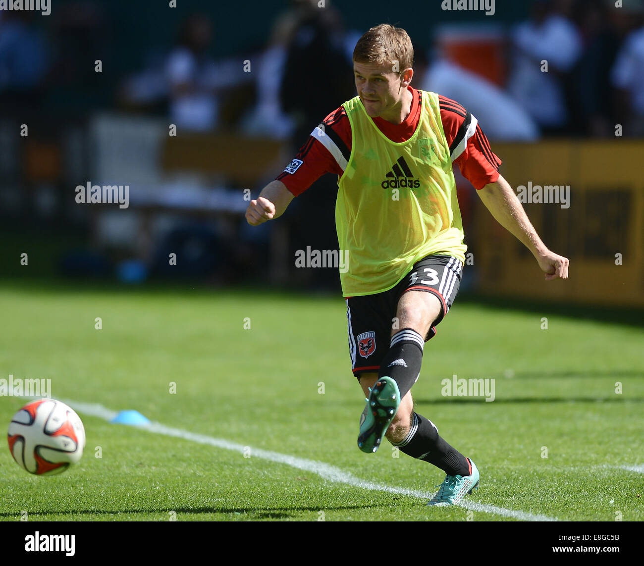 Washington, DC, USA. 27th Sep, 2014. 20140927 - D.C. United defender ...