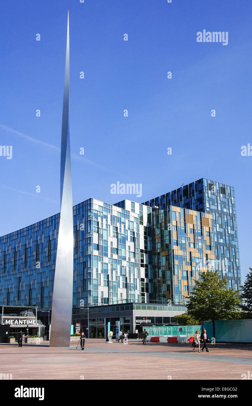 Buildings on Peninsula Square, London England United Kingdom UK Stock ...