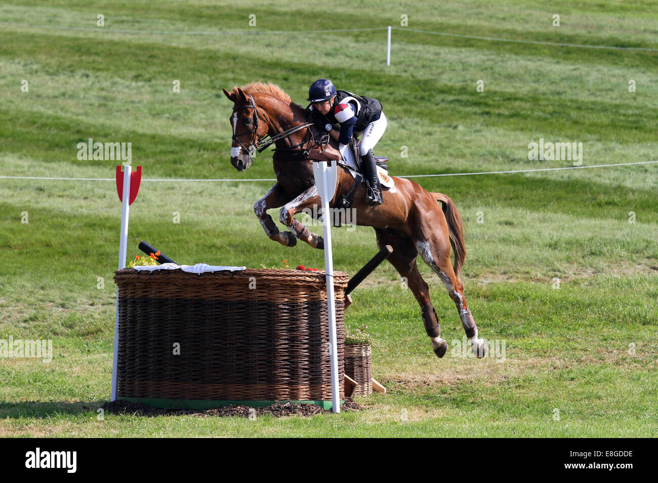 Laura Collett on Noble Bestman at Barbury Castle Horse Trials 2013 ...