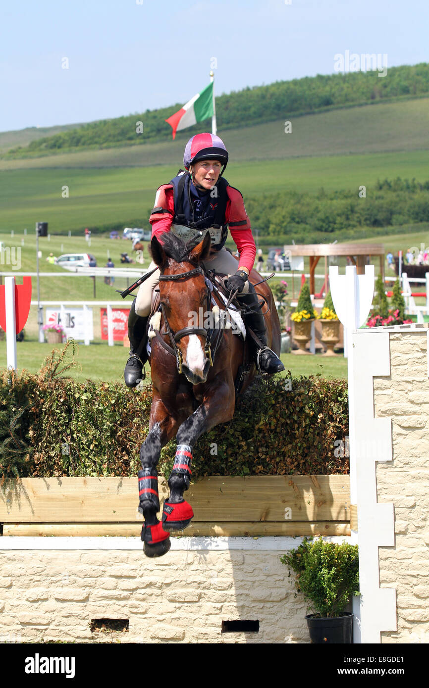 Louisa Lockwood on Ballyfarris Flight at Barbury Castle Horse Trials ...