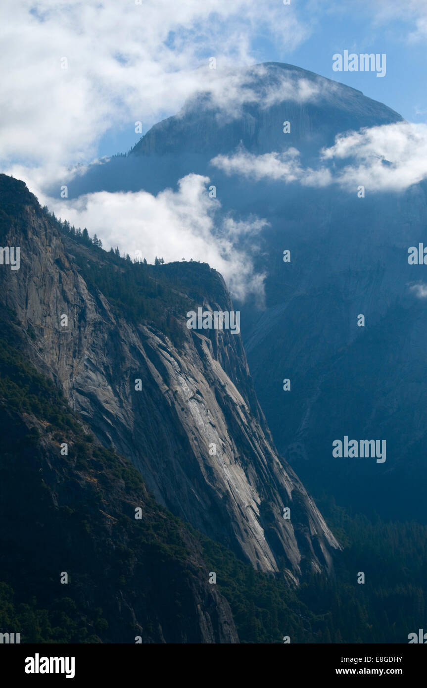 Half dome trail hi-res stock photography and images - Alamy