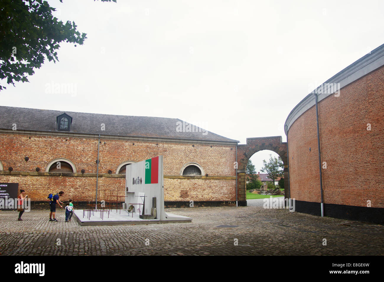 The Grand Hornu , Unesco World Heritage , Mons , Belgium Stock Photo ...