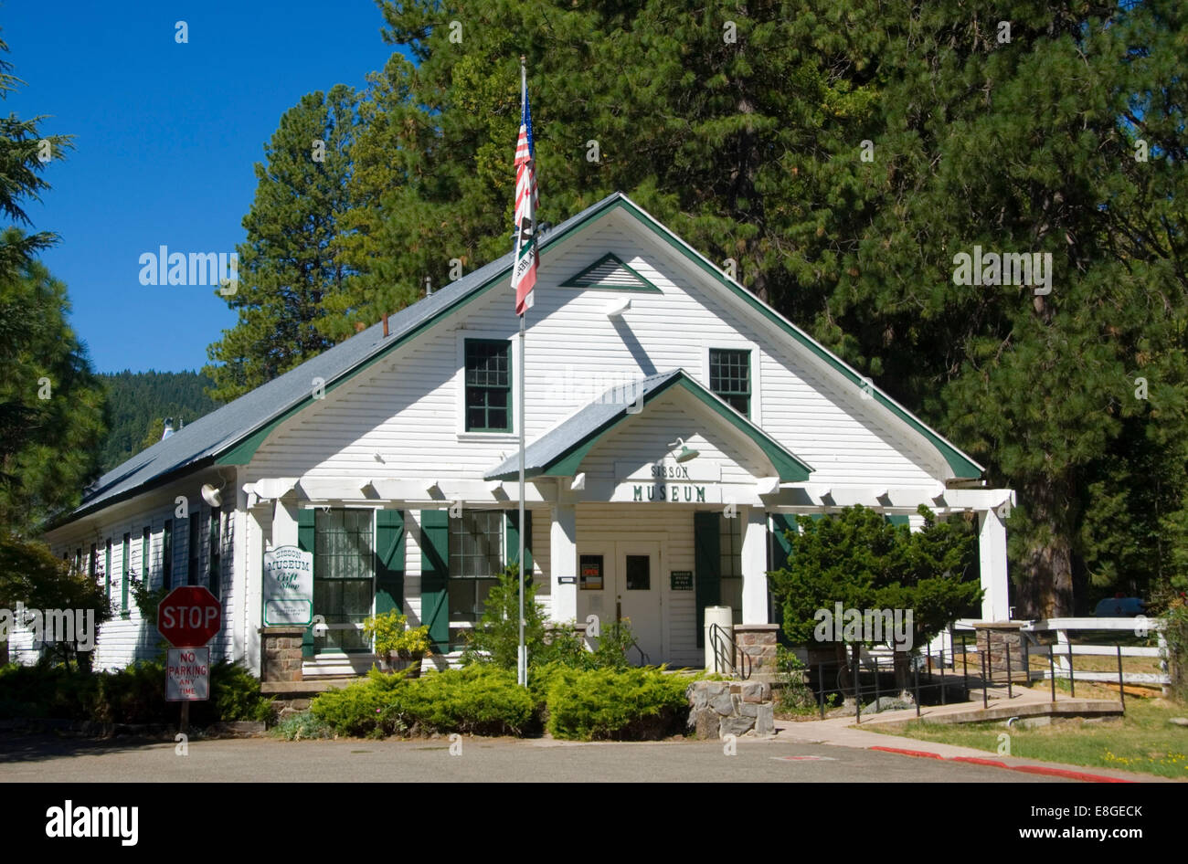 Sisson Museum, Mt Shasta, California Stock Photo - Alamy