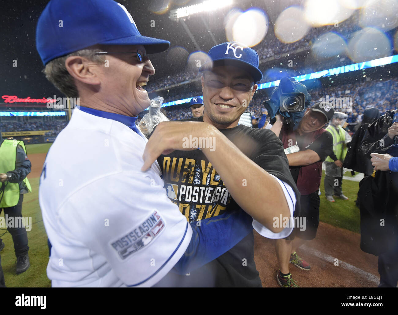 Kansas City, Missouri, USA. 5th Oct, 2014. (L-R) Mike Jirschele ...