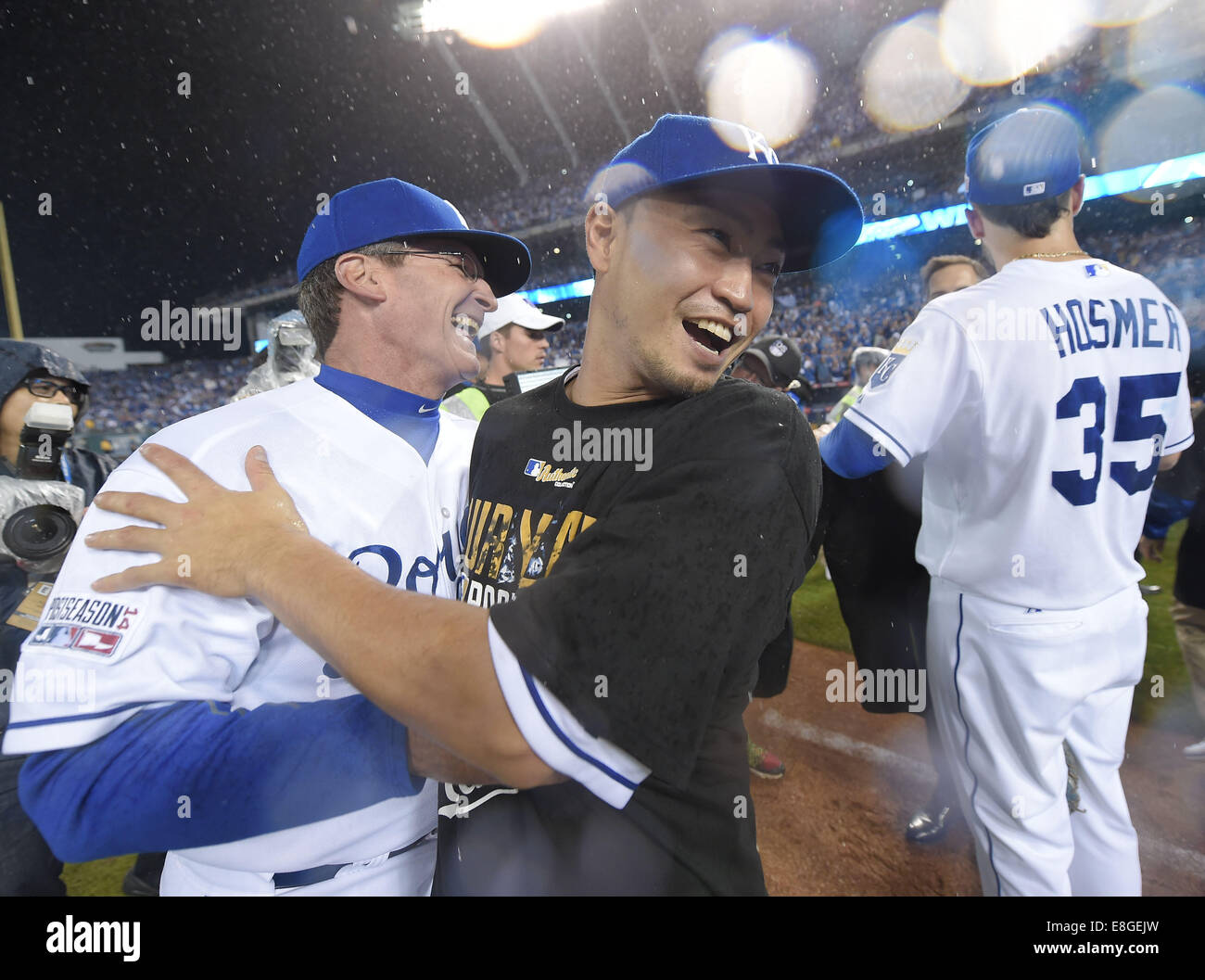 Kansas City, Missouri, USA. 5th Oct, 2014. (L-R) Mike Jirschele ...