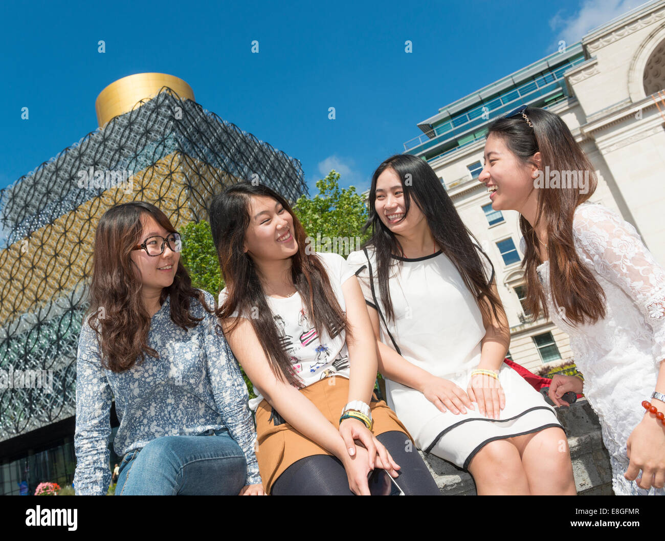 International Chinese University students Stock Photo - Alamy