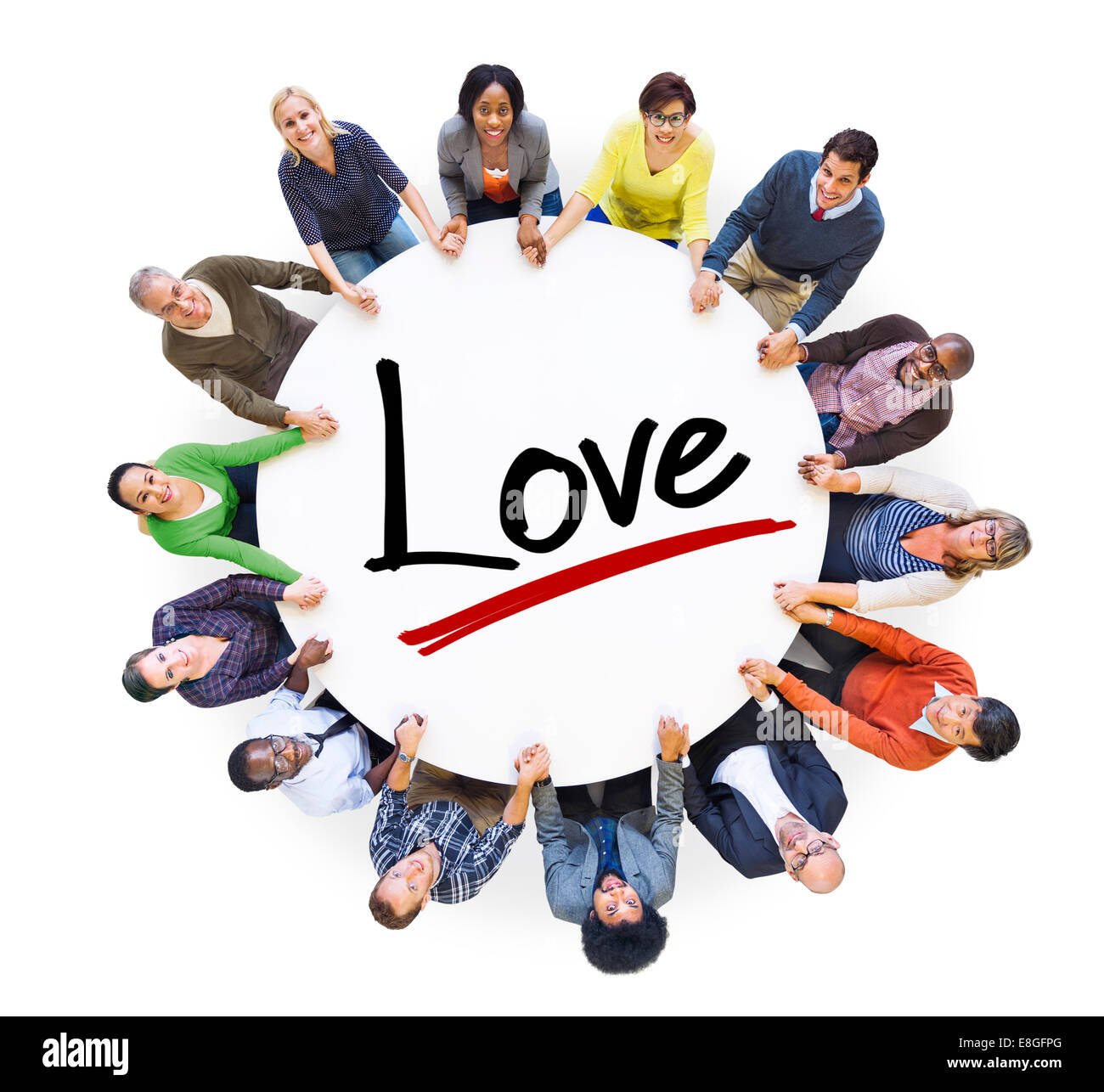 Circle love Cut Out Stock Images & Pictures - Alamy