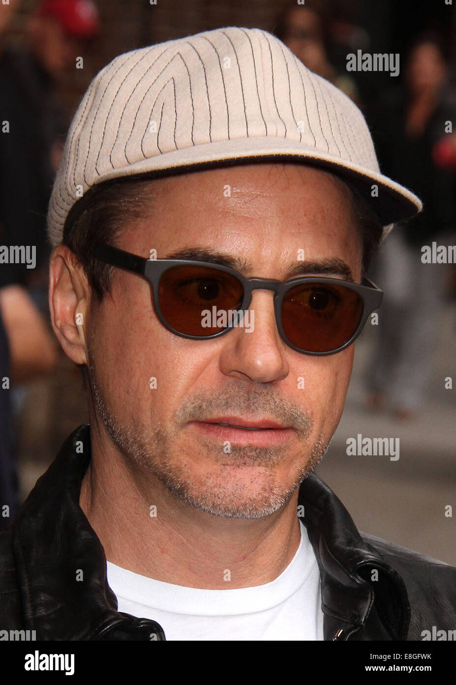 New York, USA. 7th Oct, 2014. Actor ROBERT DOWNEY JR. arrives for his ...